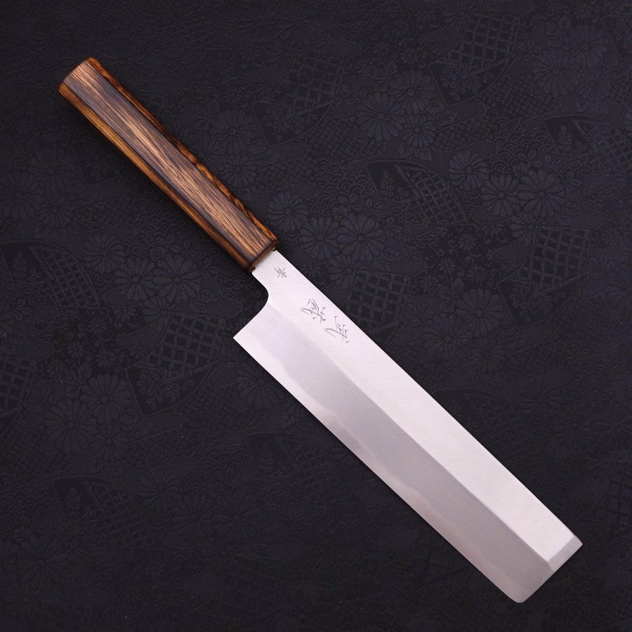 Usuba(Kanto) Blue Steel #2 Kasumi Mango Sumi Urushi 210mm ...